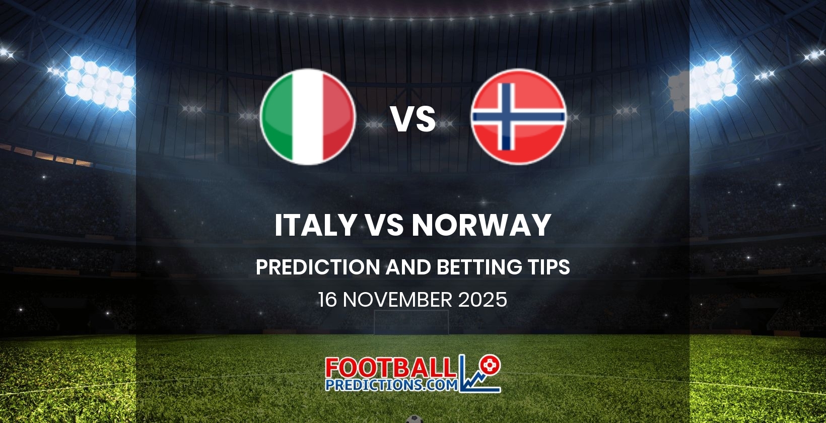 Italy vs Norway Prediction & Betting Tips | 16/11/2025 ...