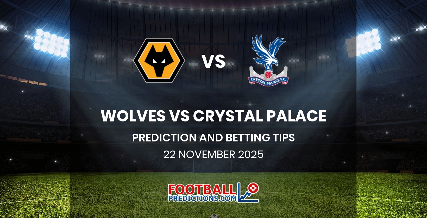 Wolves vs Crystal Palace Prediction & Betting Tips | 22/11/2025 ...